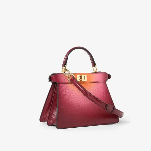 Fendi Peekaboo Iseeu Petite Karung Snake Bag