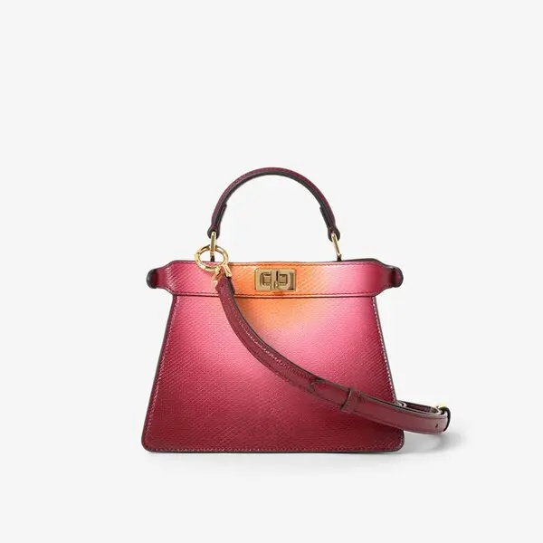 Fendi Peekaboo Iseeu Petite Karung Snake Bag