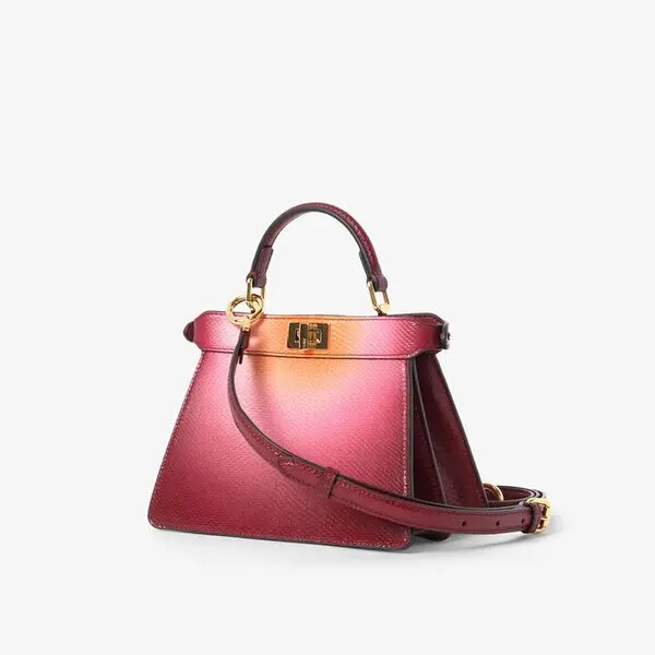 Fendi Peekaboo Iseeu Petite Karung Snake Bag