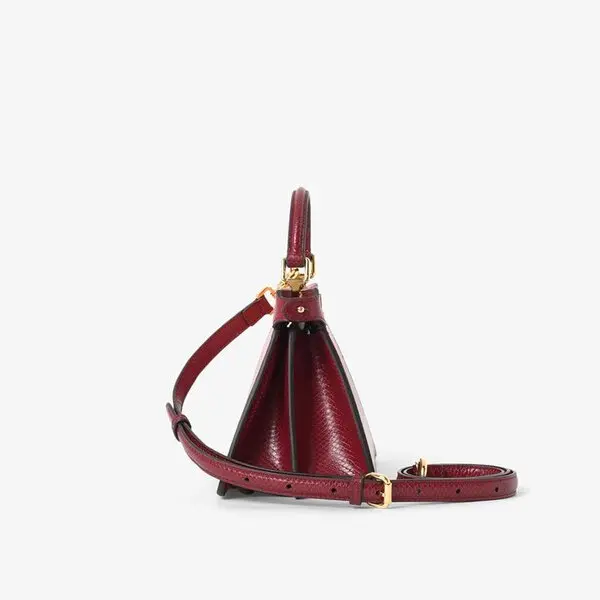 Fendi Peekaboo Iseeu Petite Karung Snake Bag