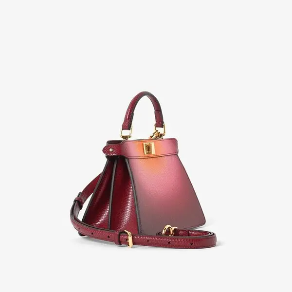 Fendi Peekaboo Iseeu Petite Karung Snake Bag