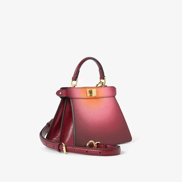 Fendi Peekaboo Iseeu Petite Karung Snake Bag