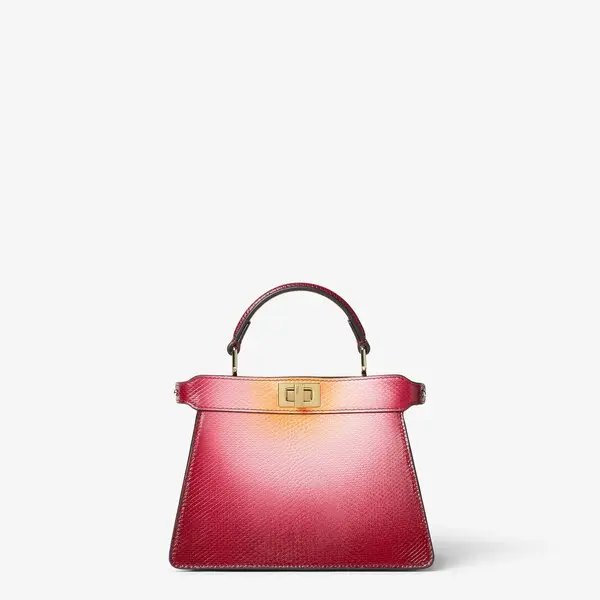 Fendi Peekaboo Iseeu Petite Karung Snake Bag - Multicolour