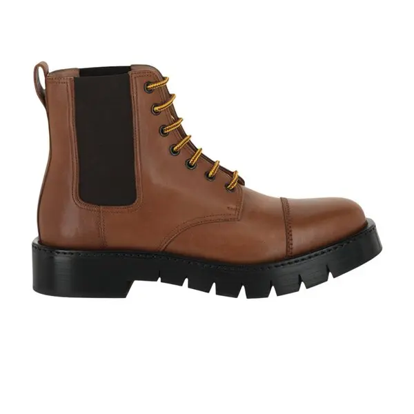 FERRAGAMO Rosco Leather Combat Boots