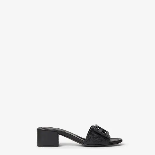 Fendi Tube Slides With Selleria Stitching