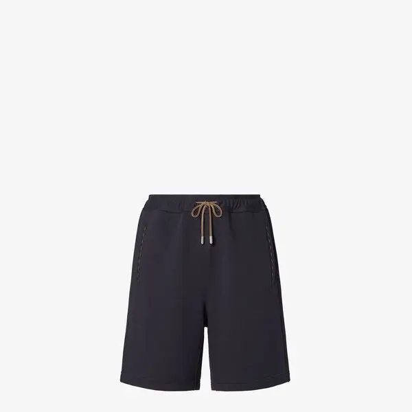 Fendi Bermuda Shorts With Selleria Stitching