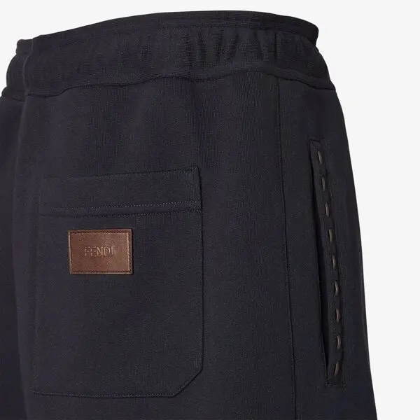 Fendi Bermuda Shorts With Selleria Stitching