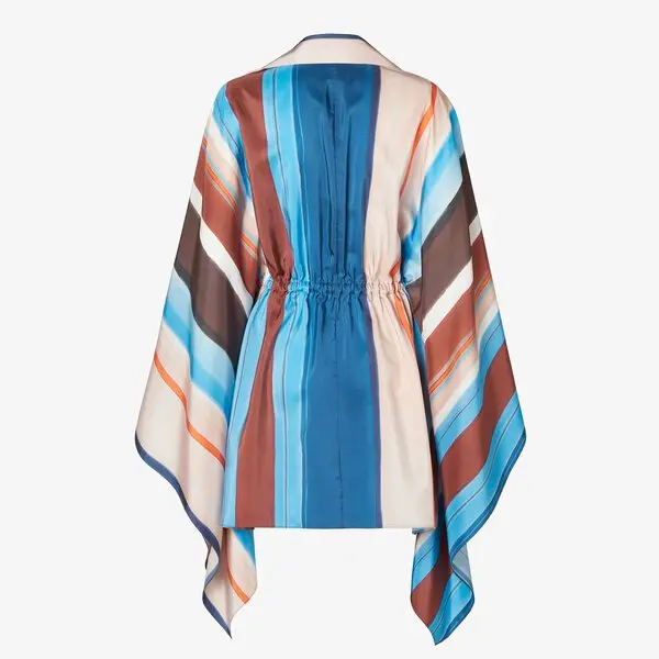 Fendi Silk Kaftan Dress