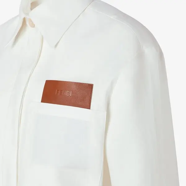 Fendi Single-breasted Belted Jacket