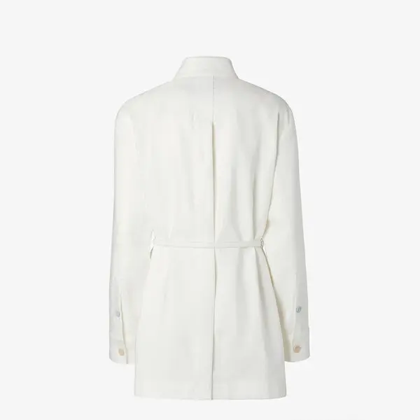 Fendi Single-breasted Belted Jacket