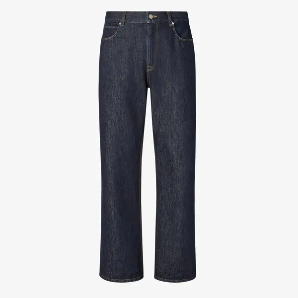Fendi Long Denim Jeans - Blue