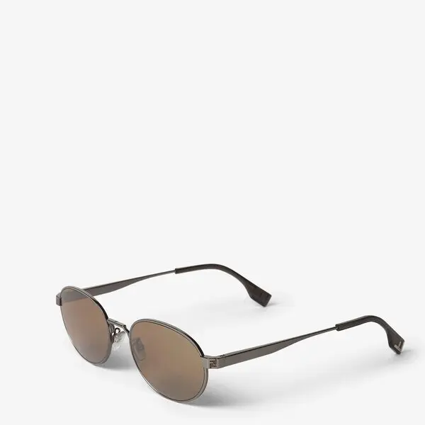 Fendi Sky Oval Sunglasses - Brown