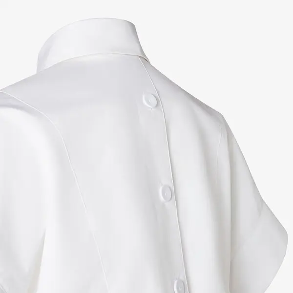Fendi Cotton Poplin Cropped Shirt