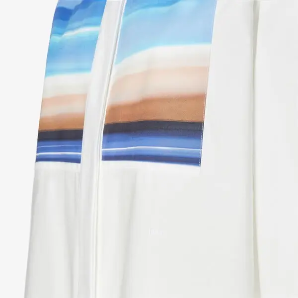 Fendi Long-sleeved Shirt In Cotton Poplin With Venetian Stripes