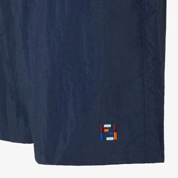 Fendi Selleria Ff Logo Swim Shorts