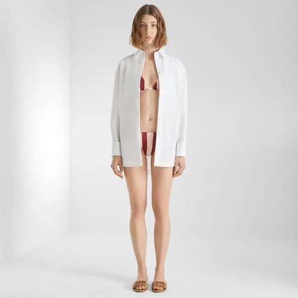 Fendi Reversible Pequin Stripe Bikini Briefs