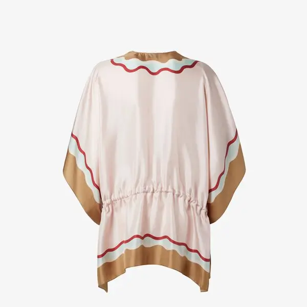 Fendi Silk Poncho