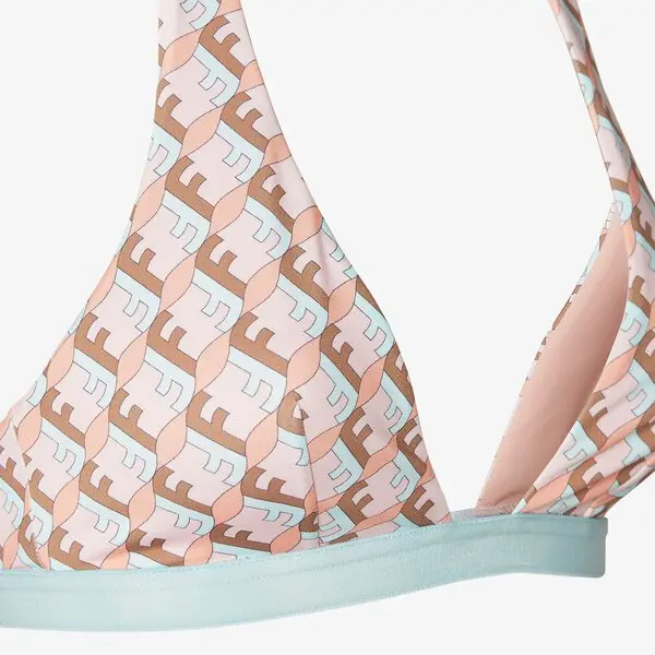Fendi Triangle Bikini Top