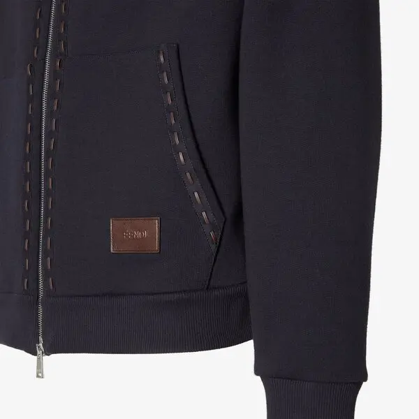 Fendi Long Sleeve Hooded Sweatshirt