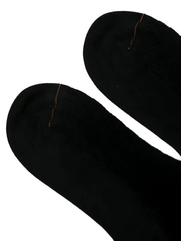 Zegna Ribbed-knit Low-cut Socks