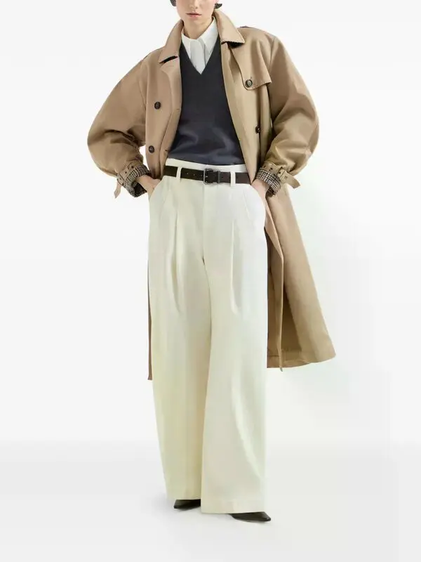 Brunello Cucinelli Cashmere Vest With Monili Decoration
