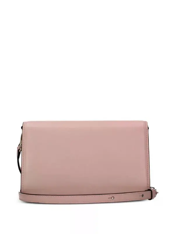JIMMY CHOO Avenue Embossed Crossbody Bag - Pink