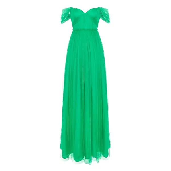 ACOB À PORTER Monica Long Tulle Dress