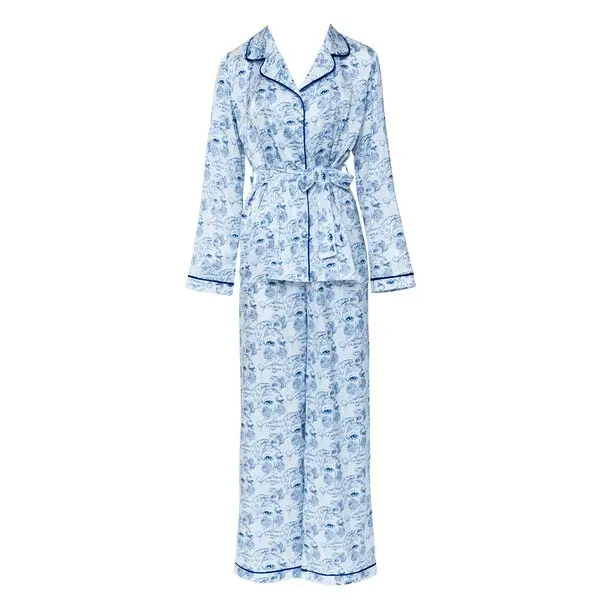LA MUSA Porcelain Loungewear Set - White