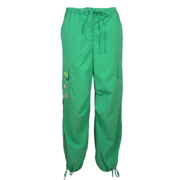 LALIPOP DESIGN Relaxed Fit Cargo Pants With Drawstring Waist
