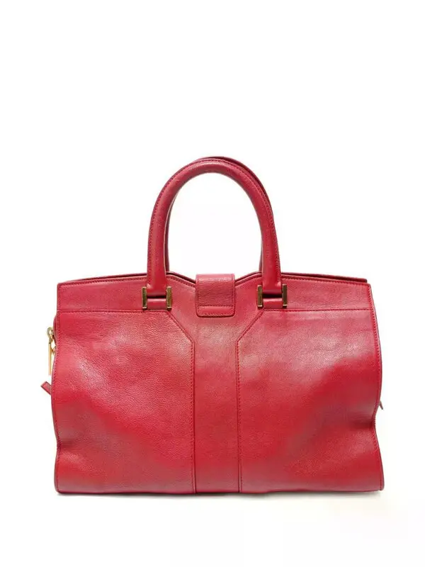 Saint Laurent Cabas Chyc Handbag - Red