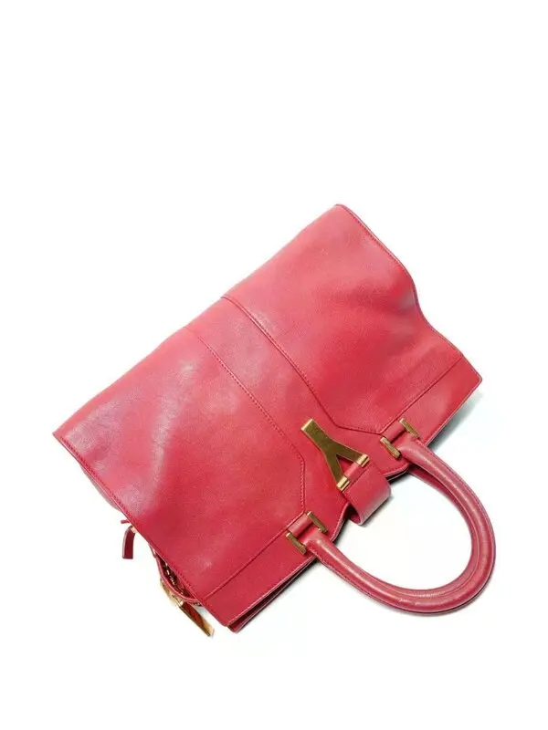 Saint Laurent Cabas Chyc Handbag - Red