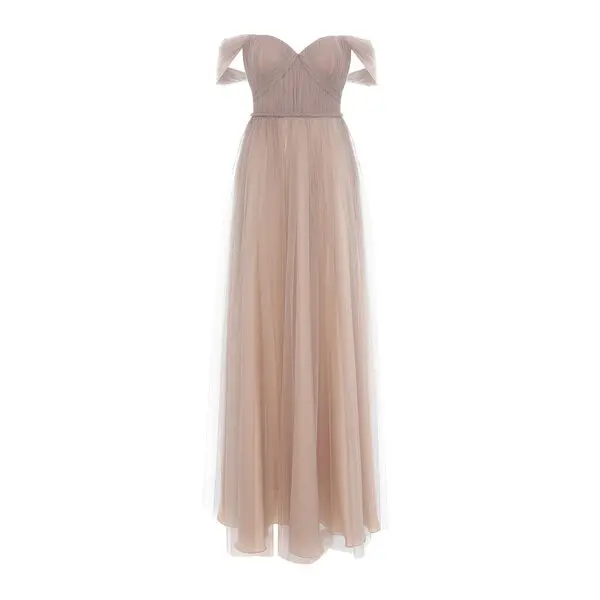ACOB À PORTER Monica Long Tulle Dress