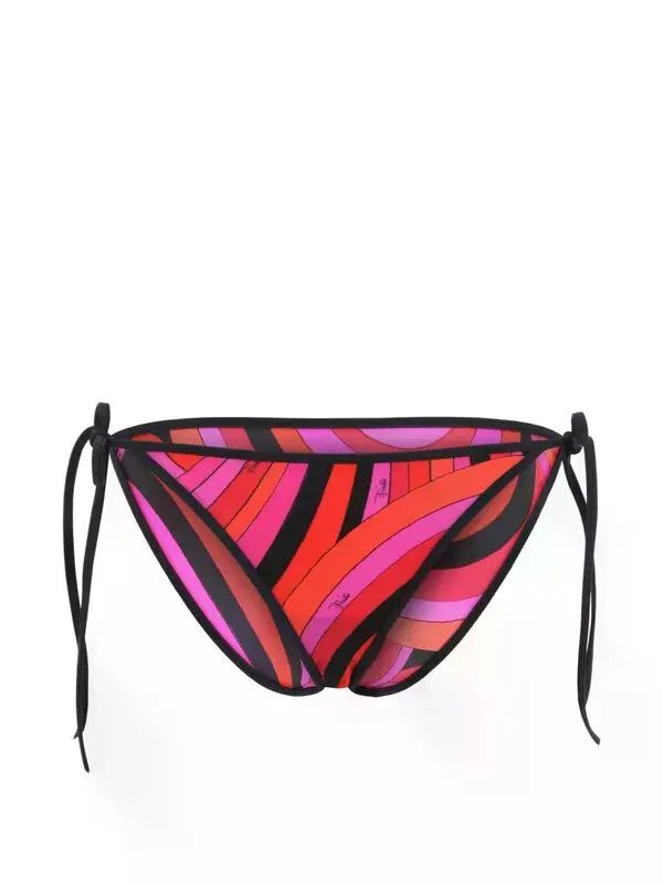 Emilio Pucci Iride Print Bikini Bottom - Pink