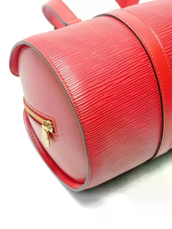 LOUIS VUITTON Epi Soufflot Handbag - Red