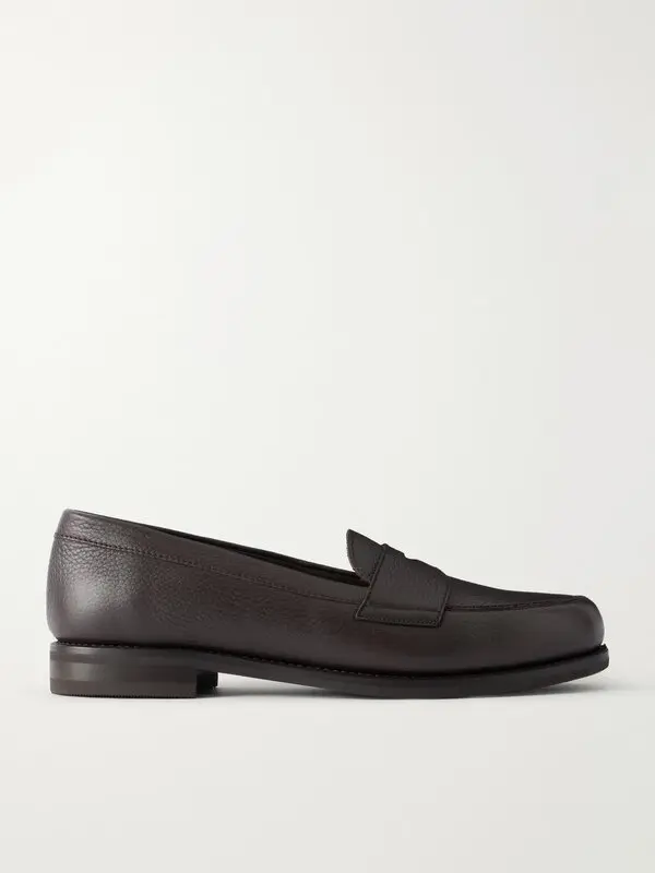 MORJAS The Ivy Leather Penny Loafers