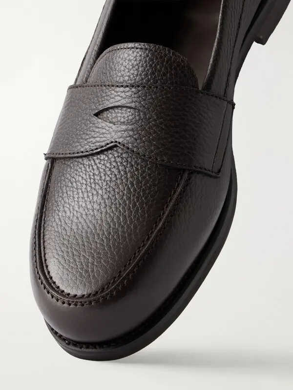 MORJAS The Ivy Leather Penny Loafers