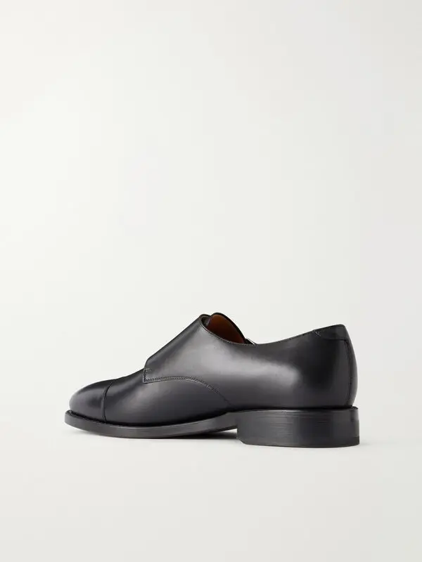 MORJAS Monk Strap Leather Shoes