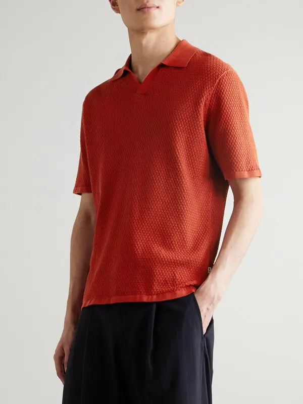 Nn07 Paul 60016 Cotton Polo Shirt