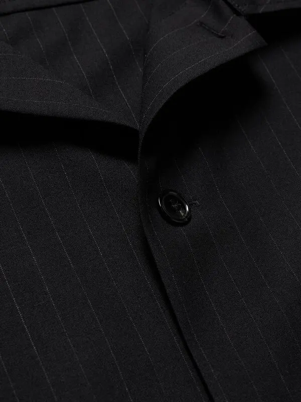 Nn07 Zander Pinstriped Recycled Woven Jacket