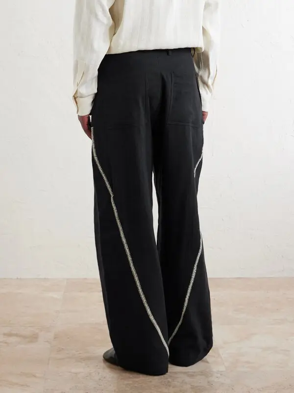 KARTIK RESEARCH Rabari Sultan Embroidered Cotton Trousers
