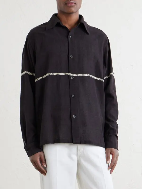 KARTIK RESEARCH Rabari Embroidered Cotton Shirt