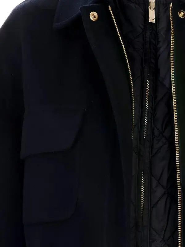 Max Mara Quilted Liner Shirt Jacket