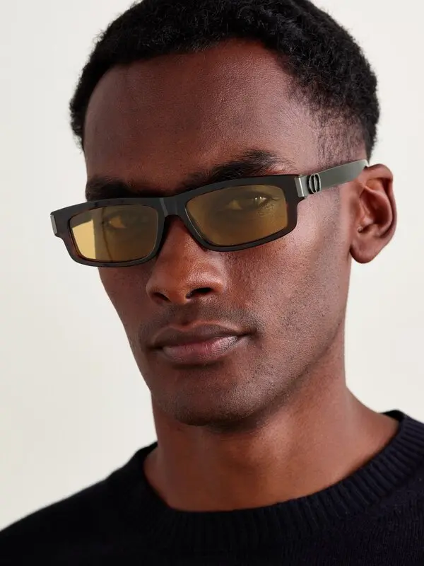 Dior Cd Icon S2i Rectangular Acetate Sunglasses
