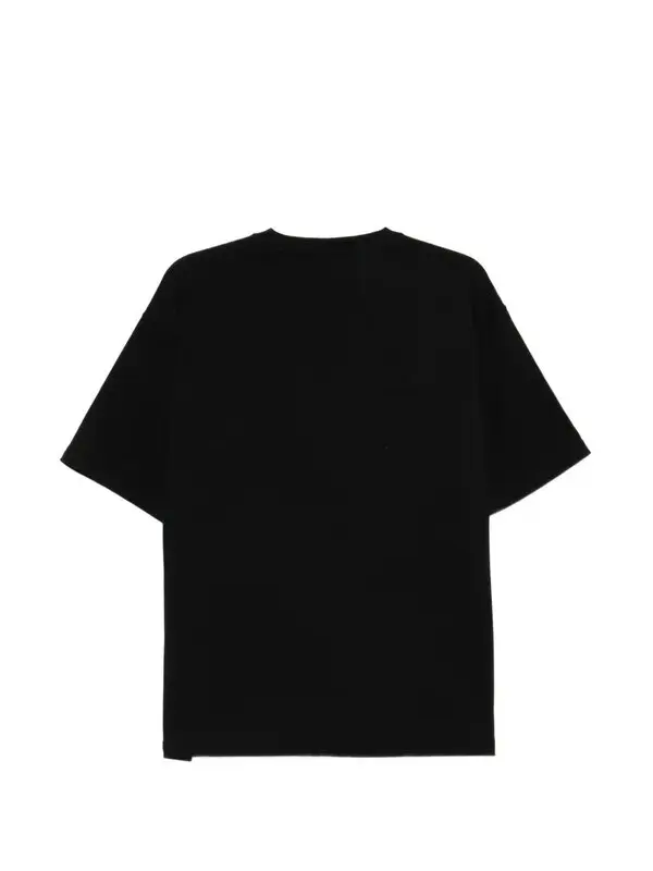 Y’s Cat Print Short Sleeve T-shirt