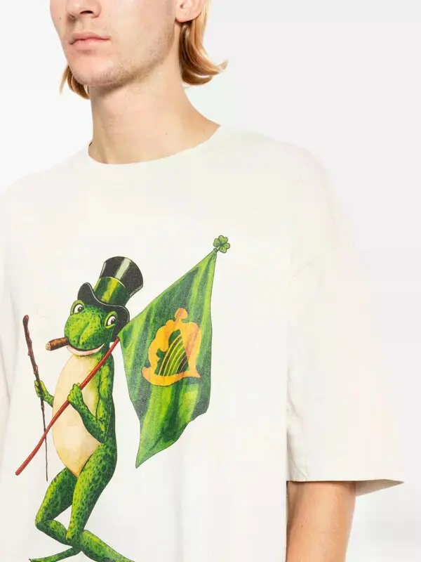 MELT Frog-print T-shirt