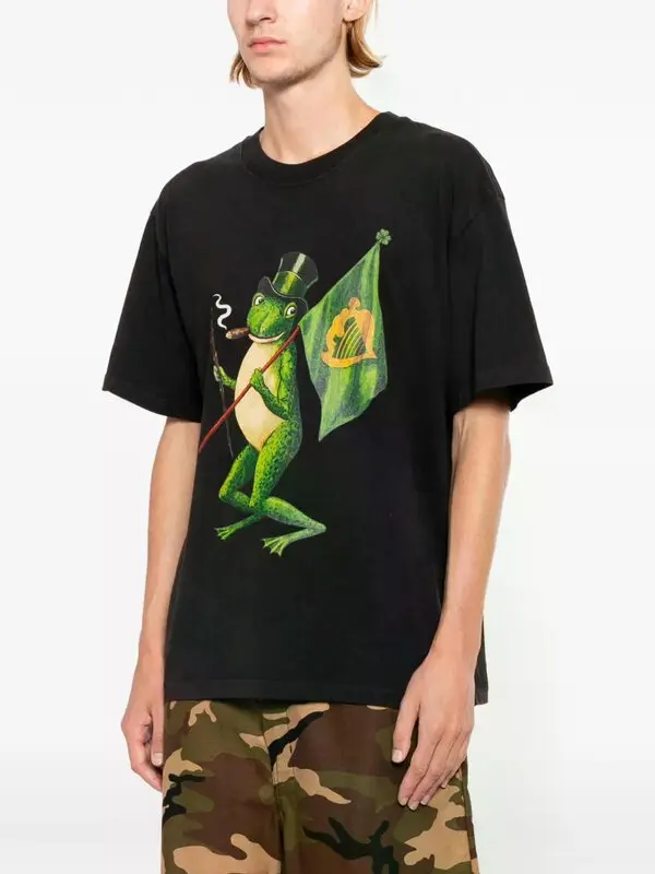 MELT Frog-print T-shirt