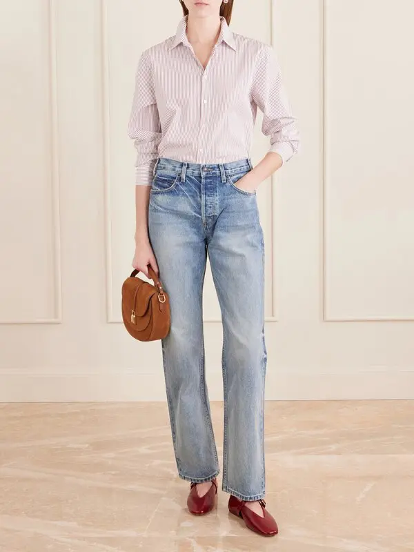NILI LOTAN Briana Straight-leg Jeans