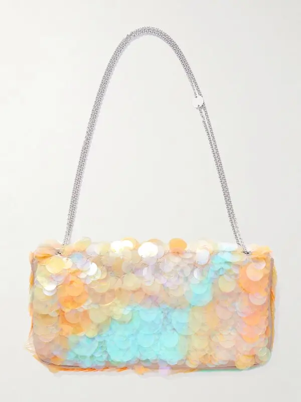 Rabanne Sequined Shoulder Bag