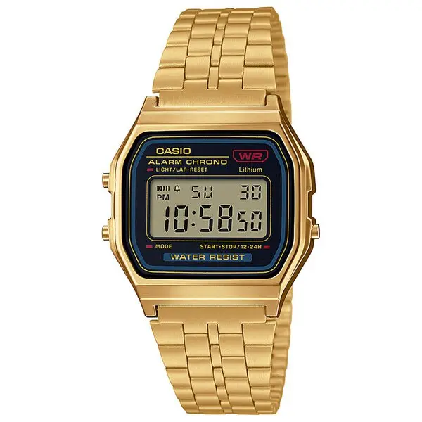 Casio Vintage Digital Watch - Yellow Gold