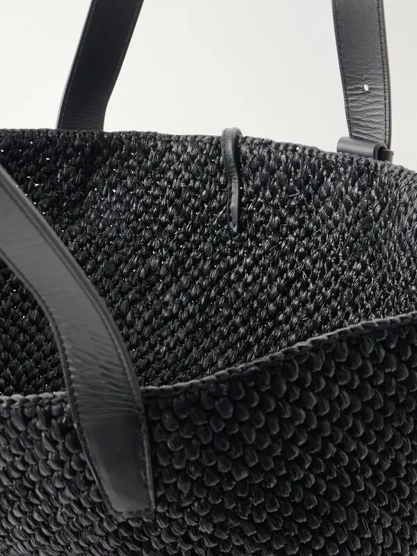 LIÉ STUDIO The Bianca Raffia Tote